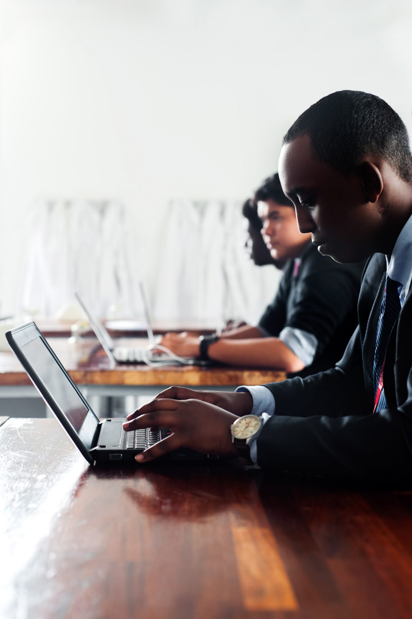 Academy school website photography by James Robertshaw.
